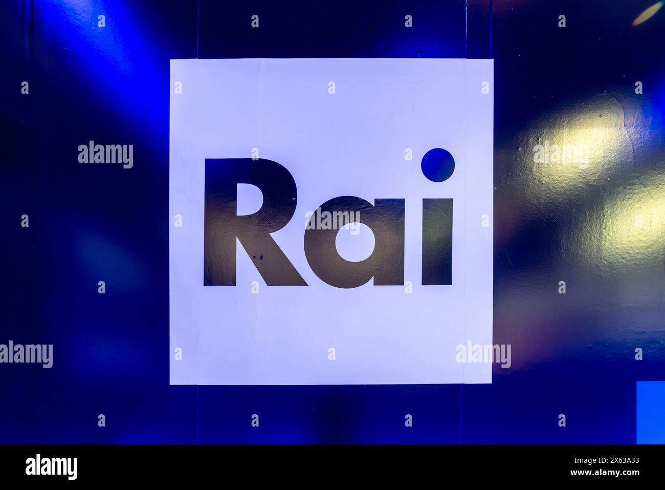 Turin, Italy - May 10, 2024: Logo of RAI Radio Televisione Italiana on ...