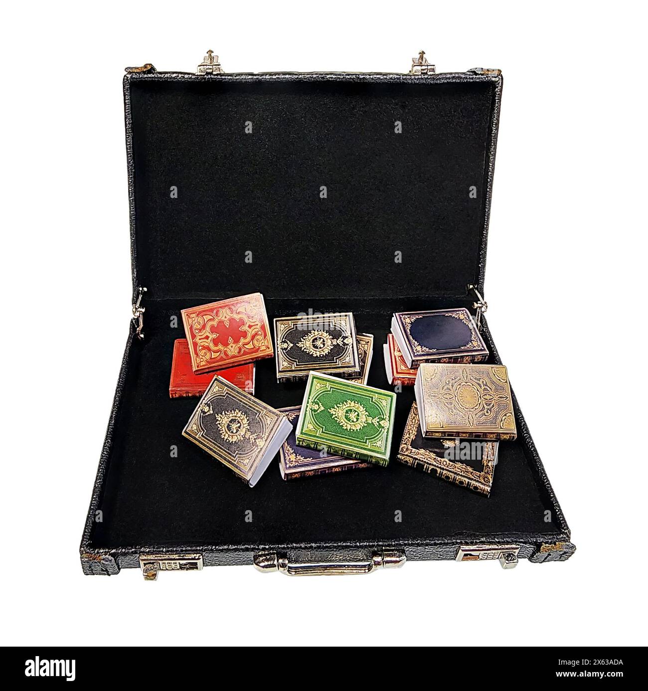 Books in a briefcase hi-res stock photography and images - Alamy