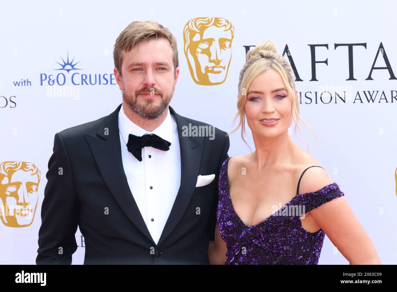 Laura Whitmore and Iain Stirling, BAFTA Television Awards with P&O ...