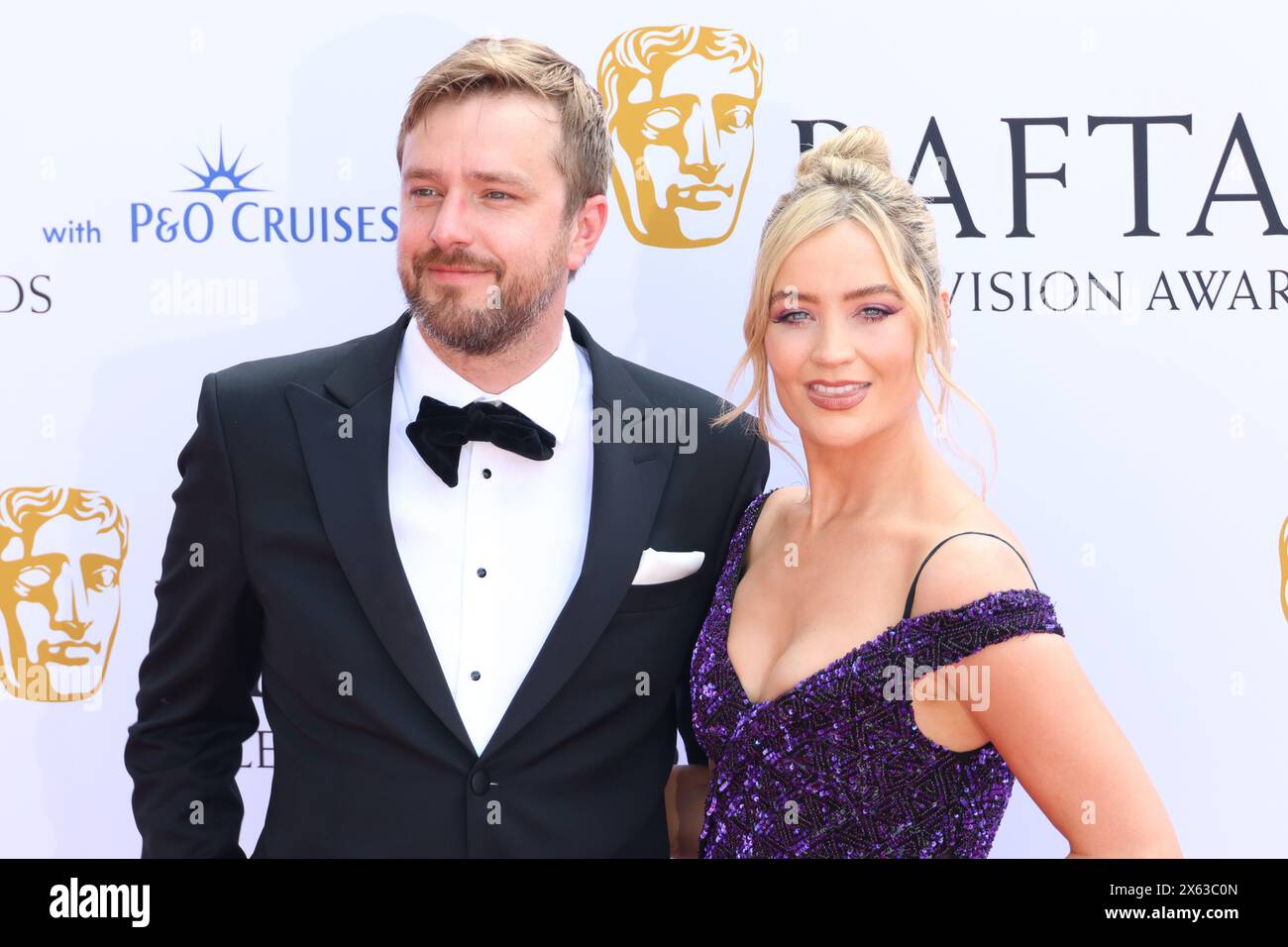 Laura Whitmore and Iain Stirling, BAFTA Television Awards with P&O ...