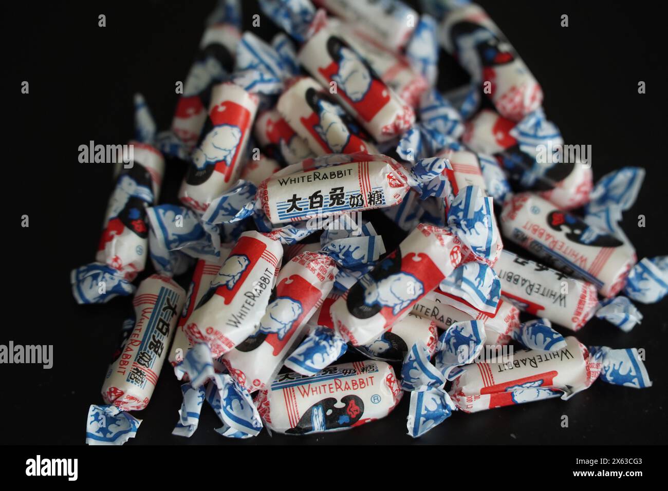 White Rabbit Creamy Candy is a brand of milk candy manufactured by ...