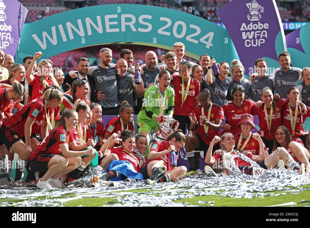 Fa cup final 2024 trophy hi-res stock photography and images - Alamy