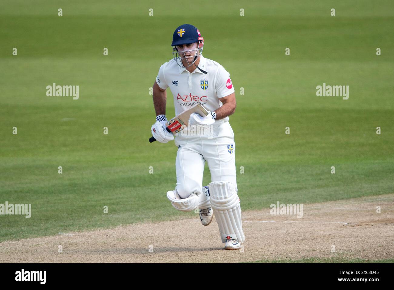 Southampton, UK, 12th May 2024. David Bedingham of Durham batting ...