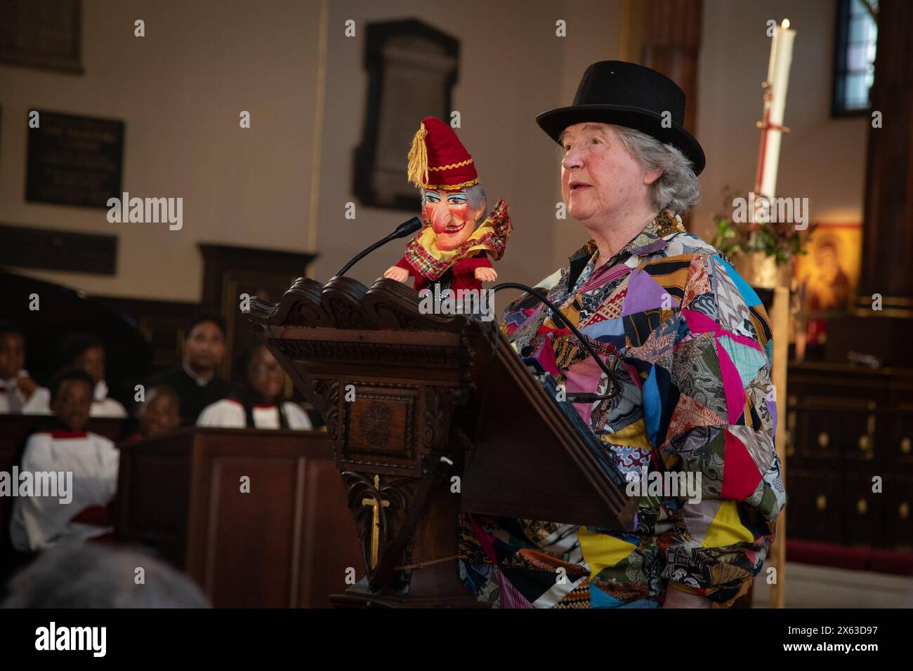 London, UK. 12th May 2024. Puppets, puppeteers and spectators attended ...