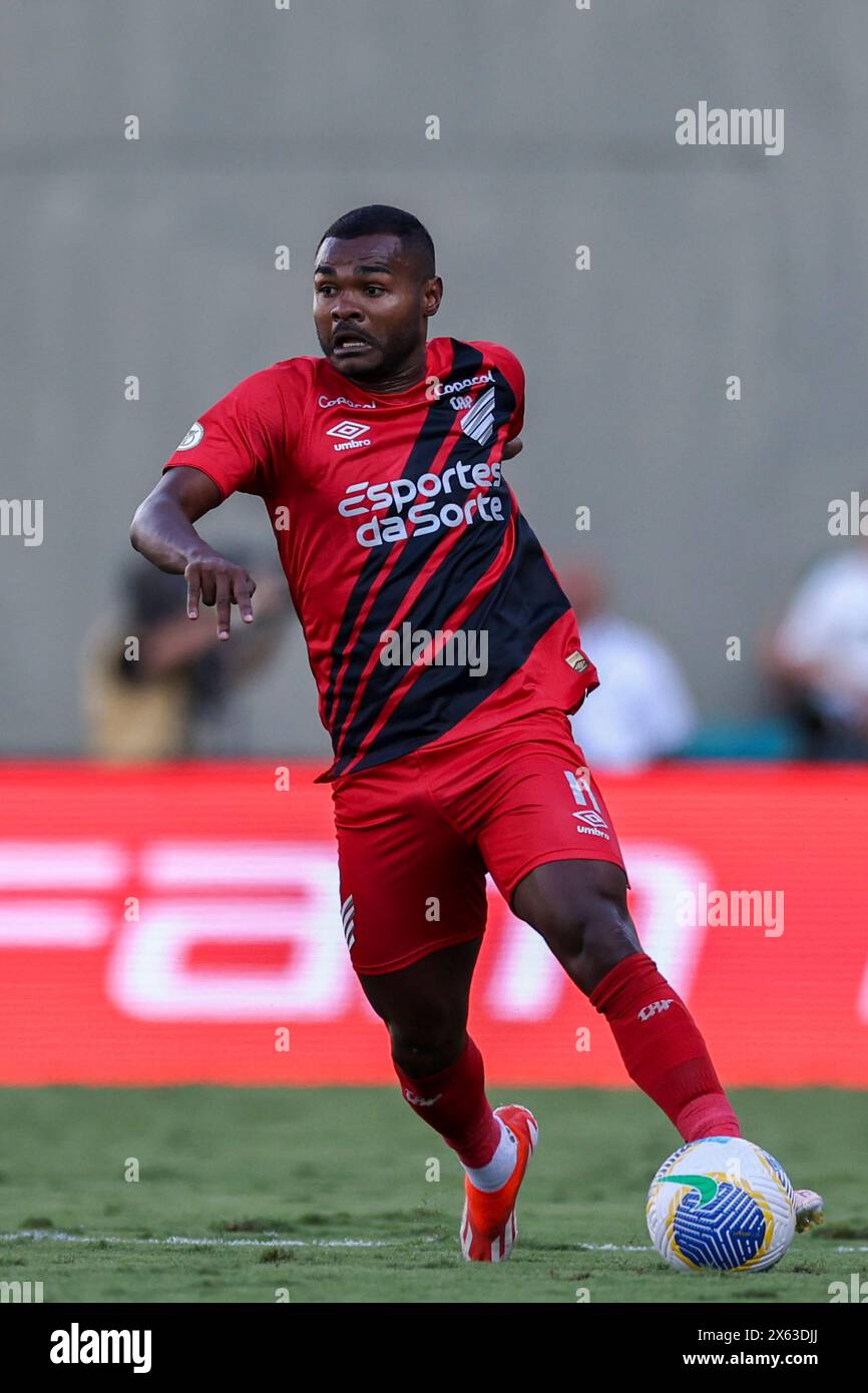 Barueri, Brazil. 12th May, 2024. Nikao of Athletico during the ...