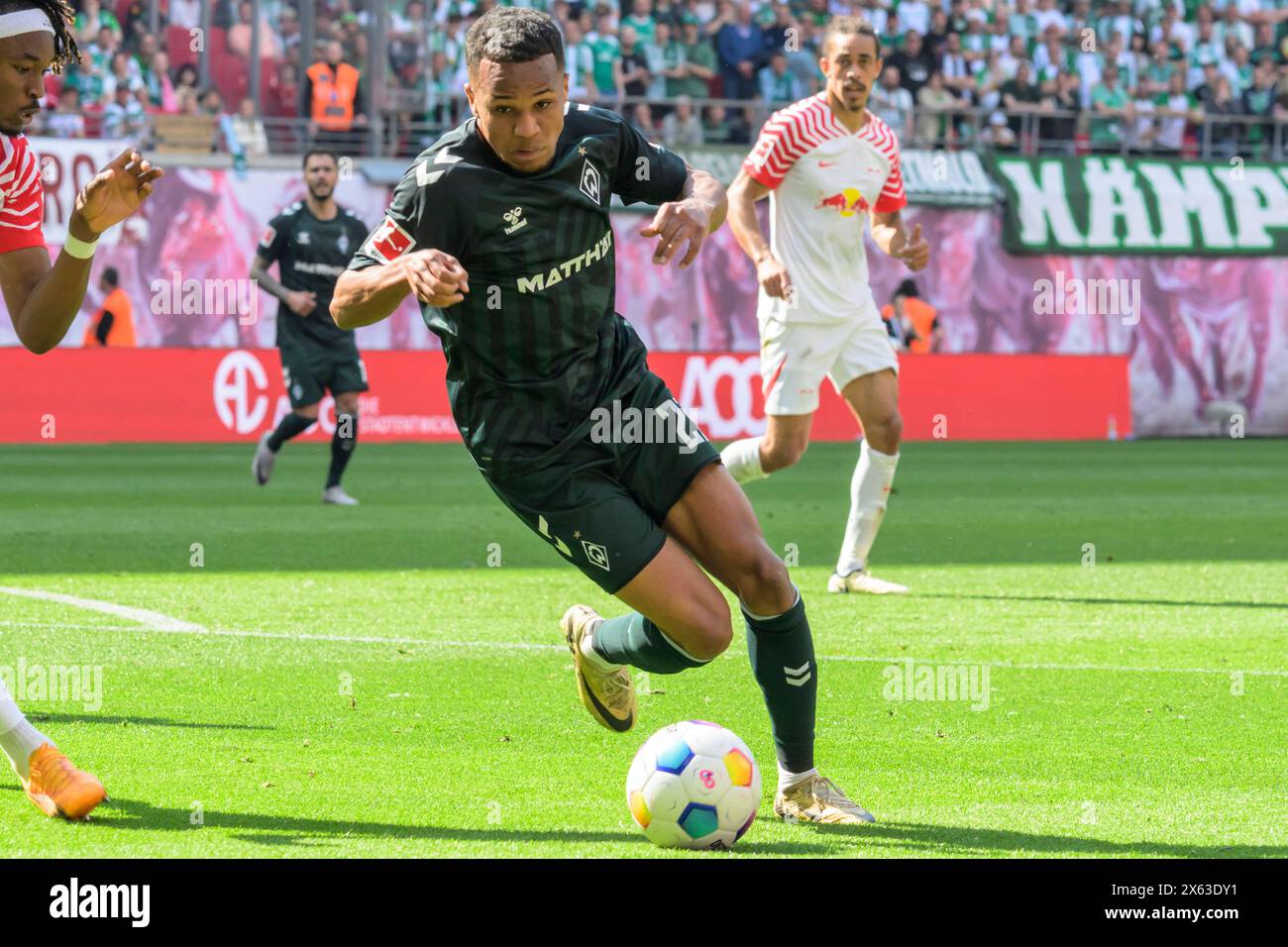 Felix Agu SV Werder Bremen, 27, RB Leipzig vs Werder Bremen, 1 ...