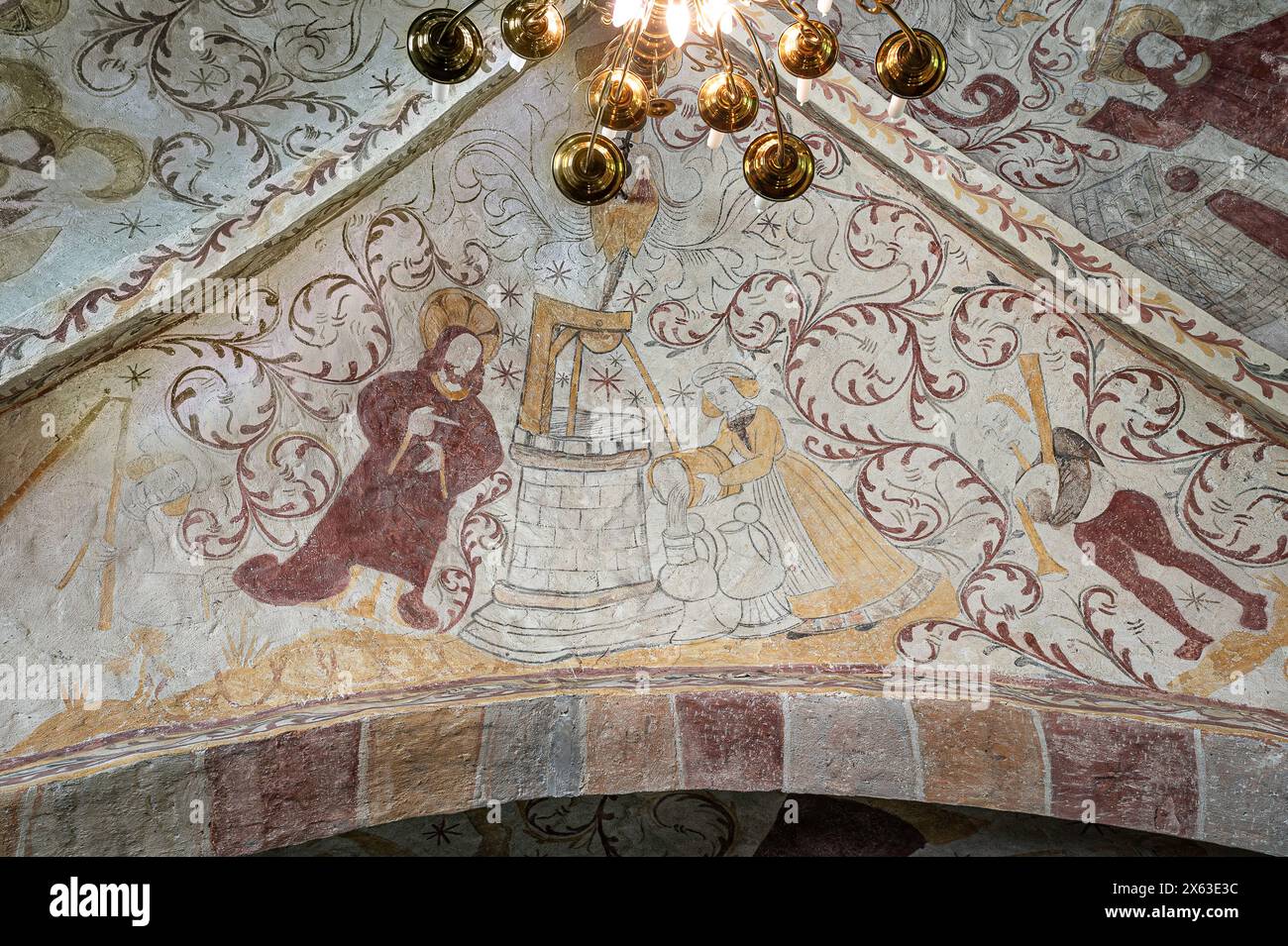 Jesus fresco sychar hi-res stock photography and images - Alamy