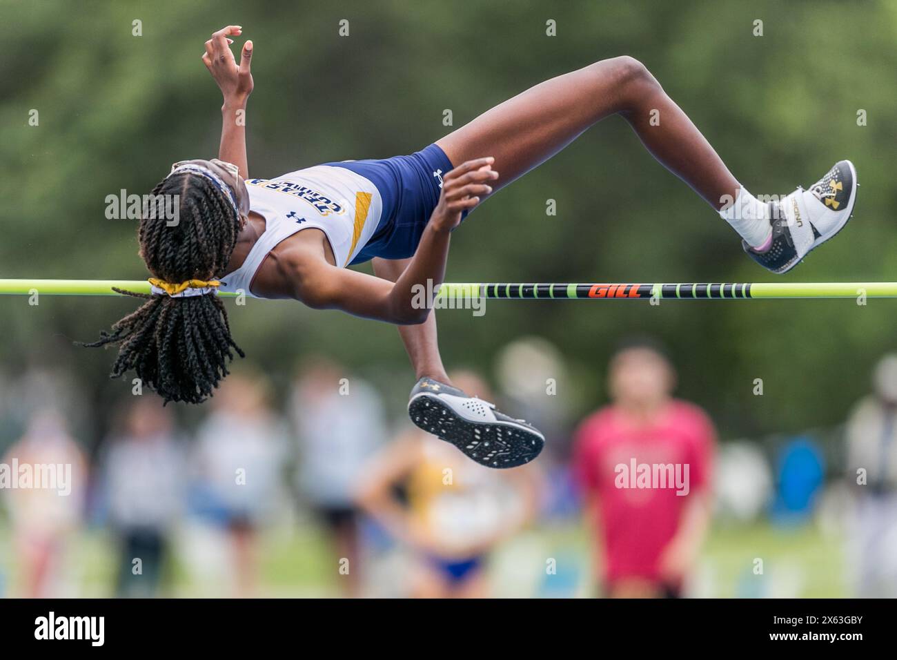 May 11, 2024: TAMU-Commerce's Jenneil Jacobie competes in the Women's ...