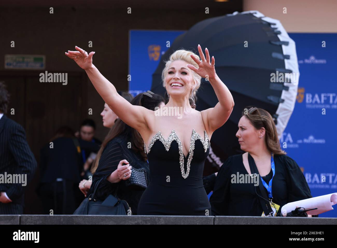 LONDON, ENGLAND - MAY 12: Hannah Waddingham attends the BAFTA ...