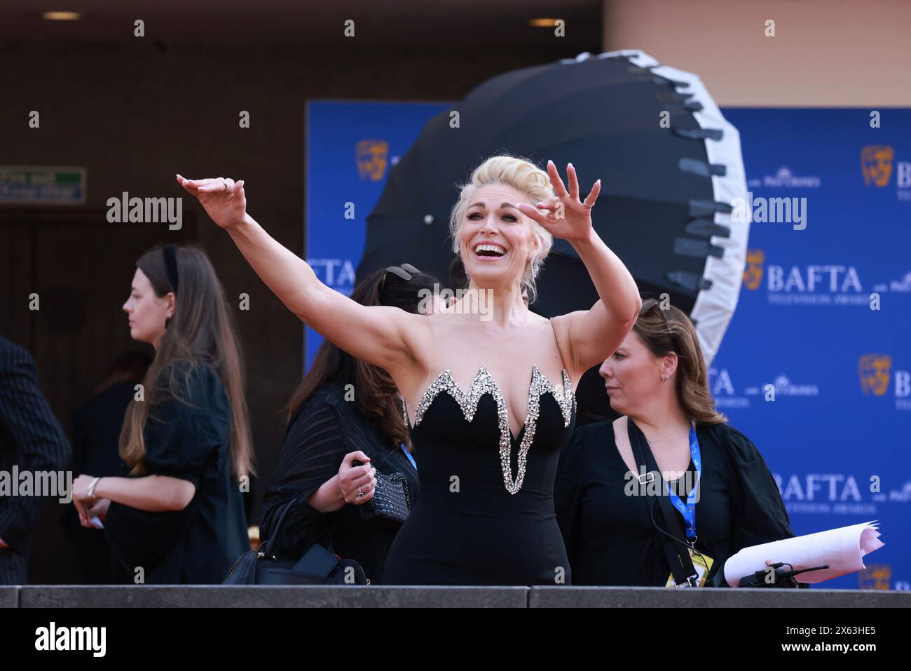 LONDON, ENGLAND - MAY 12: Hannah Waddingham attends the BAFTA ...