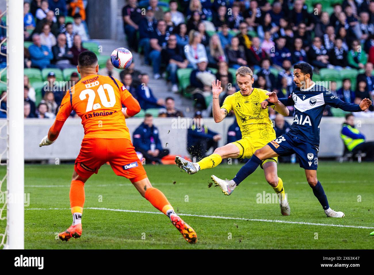 Melbourne, Australia, 12 May, 2024. Nicholas Pennington of Wellington ...