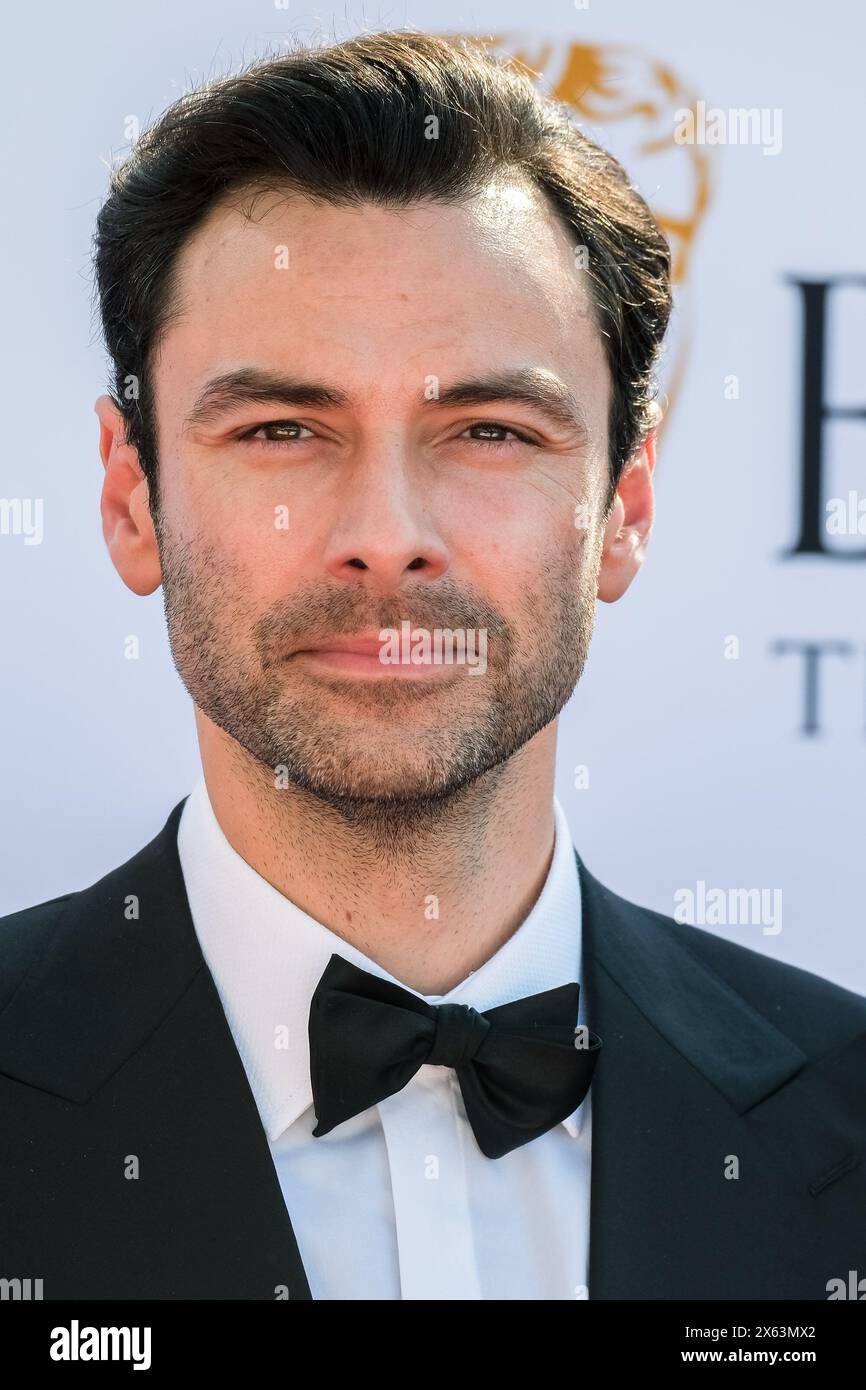 London, UK. 12th May, 2024. Aidan Turner photographed arriving at the ...