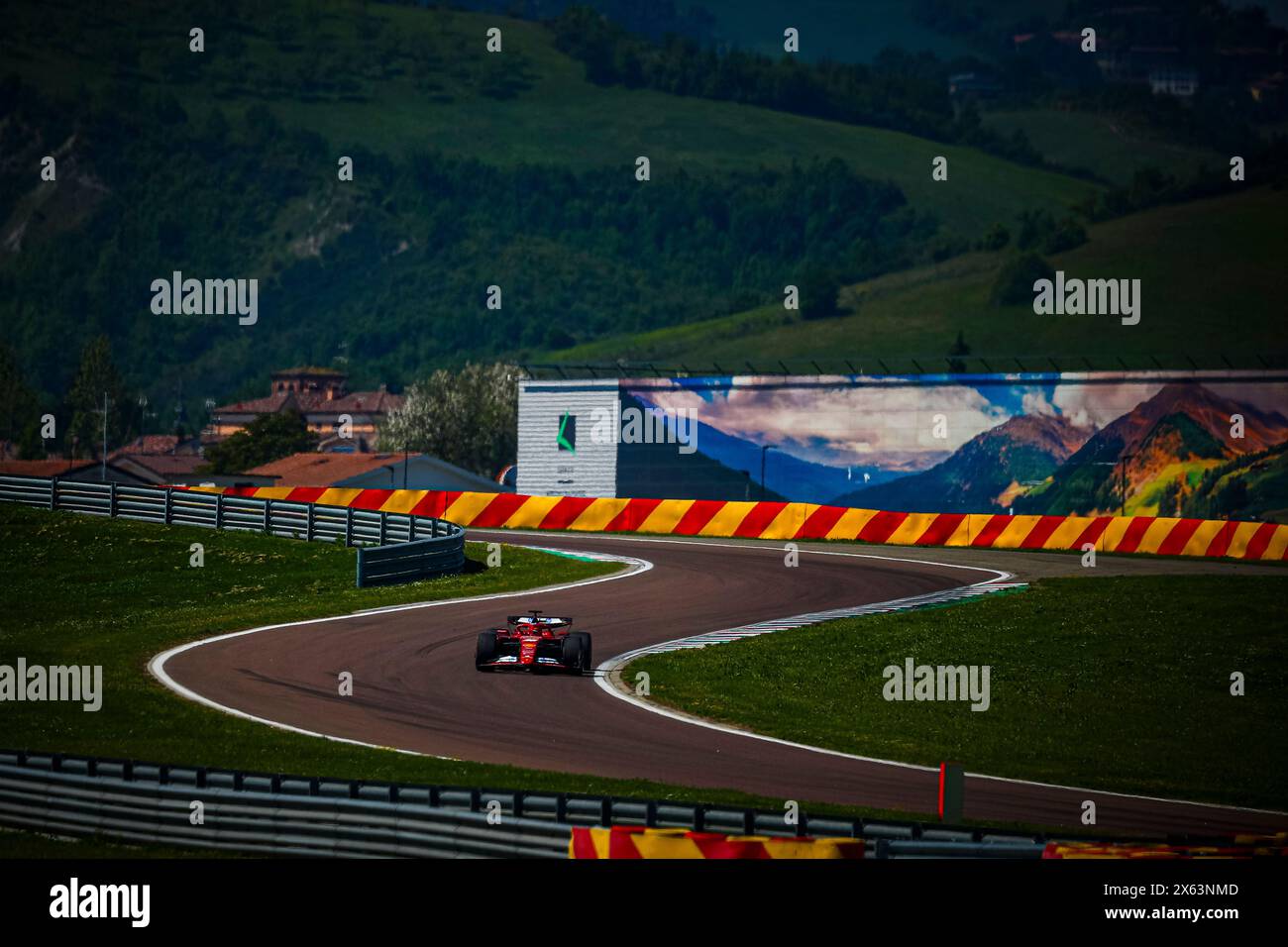 #16 Charles Leclerc, Scuderia Ferrari during the filmindg day with the ...