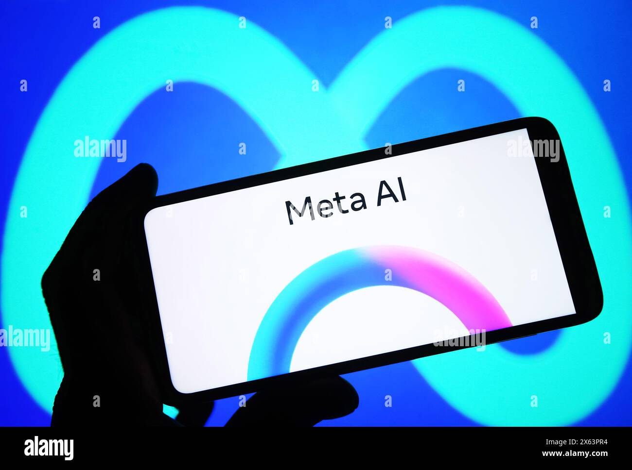 Meta ai logo hi-res stock photography and images - Alamy