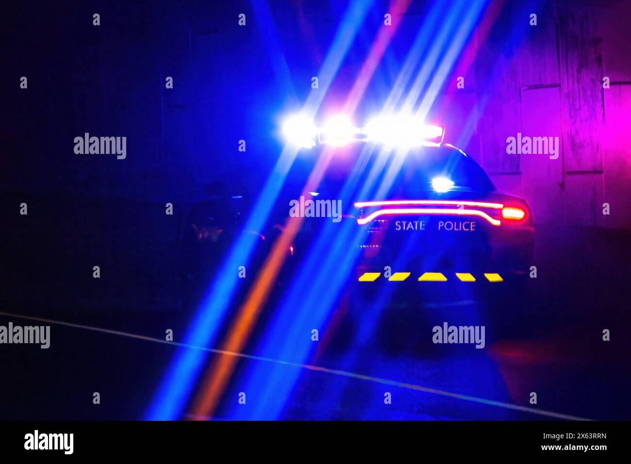 Police Car Lights Flashing Gif
