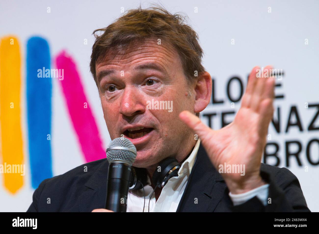 Torino, Italy. 11th May, 2024. British writer David Nicholls is guest ...