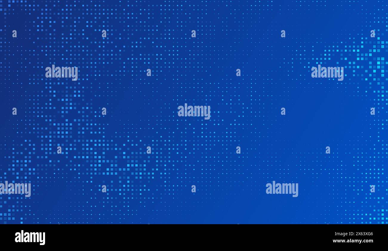 Blue tech finance background abstract pixel element network. Abstract ...