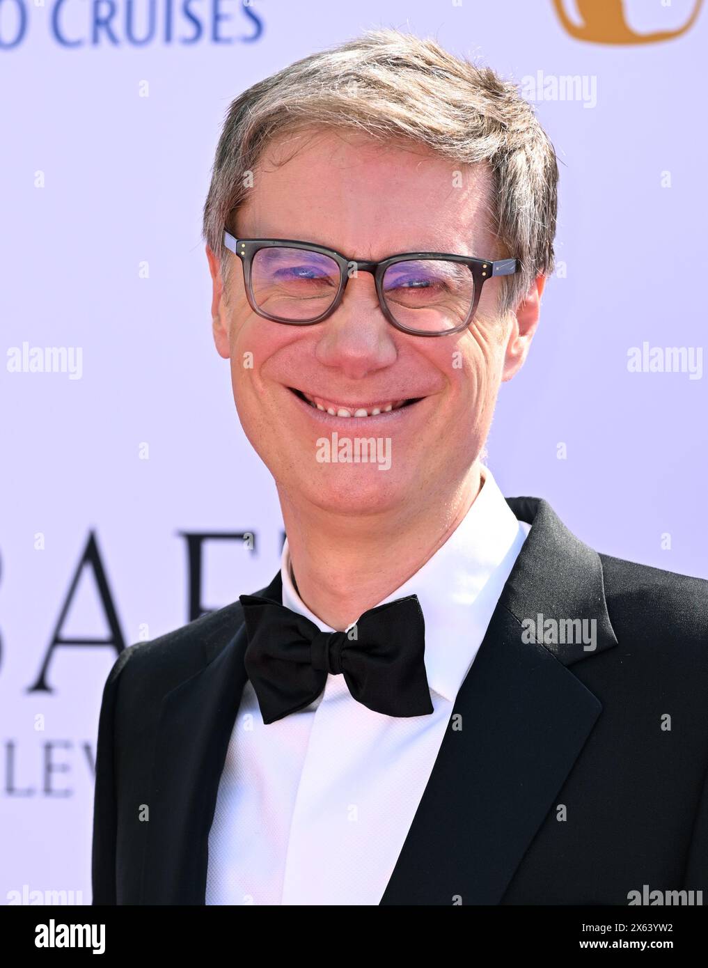 London, UK. May 12th, 2024. Stephen Merchant arriving at The BAFTA ...