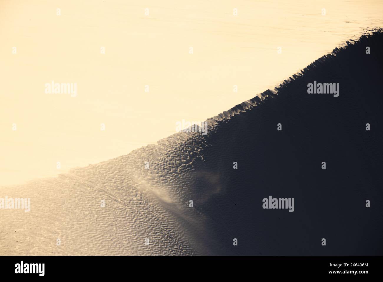 Sand details of a dune at the sunset in Argentina Catamarca Stock Photo ...