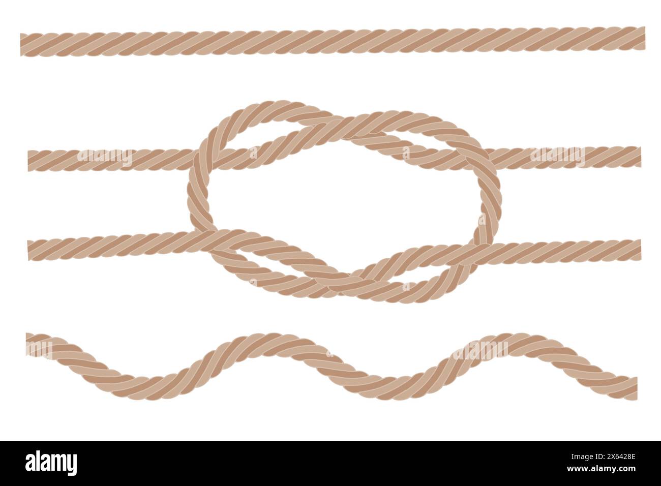 Braided lines Cut Out Stock Images & Pictures - Alamy