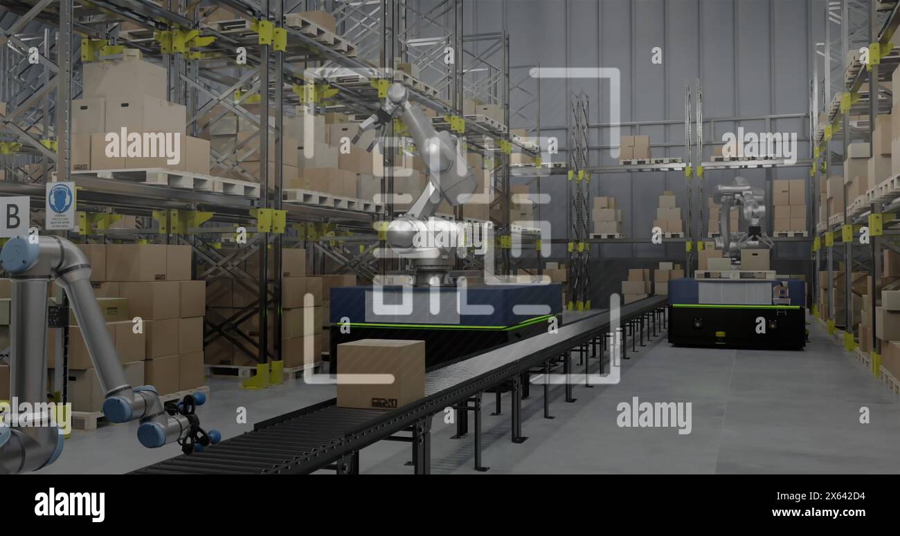 Logistic warehouse programming hi-res stock photography and images - Alamy