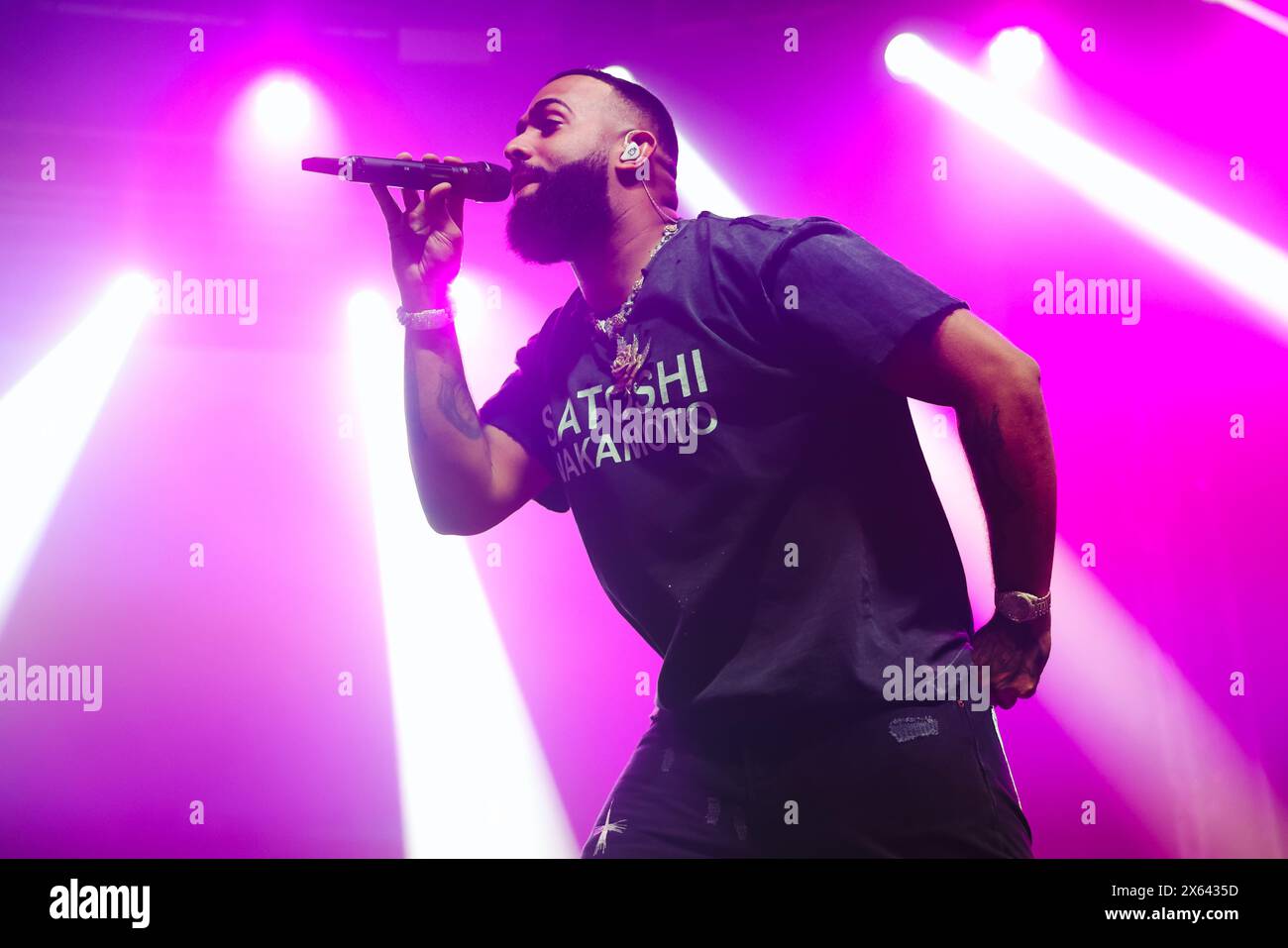 Milan, Italy. 11th May, 2024. Milan, Eladio Carrión performs in concert ...