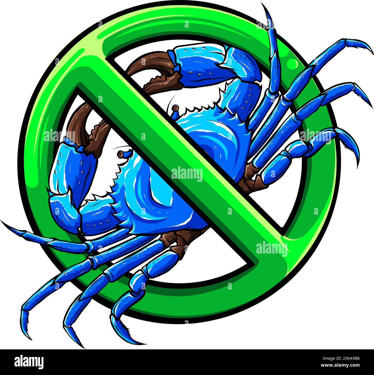 Danger sign on coast Stock Vector Images - Alamy