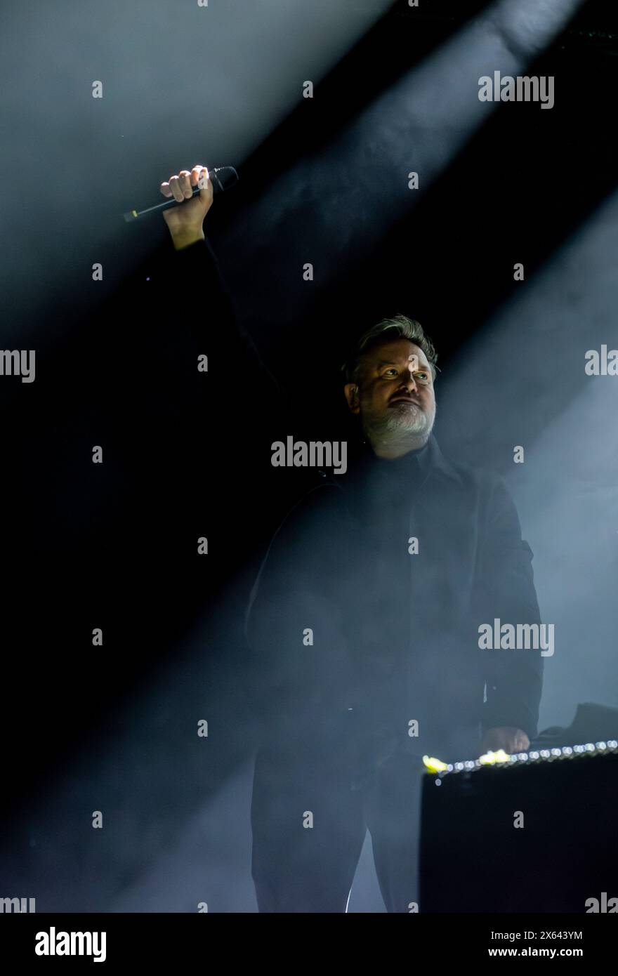 Leeds, UK. 12th May, 2024. Guy Garvey, lead singer of English rock band ...