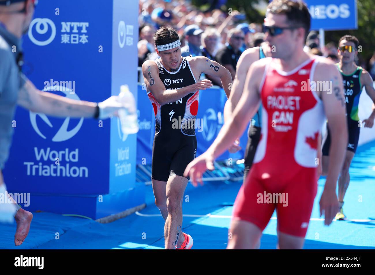 Yokohama, Kanagawa, Japan. 11th May, 2024. Kenji Nener (JPN) Triathlon ...