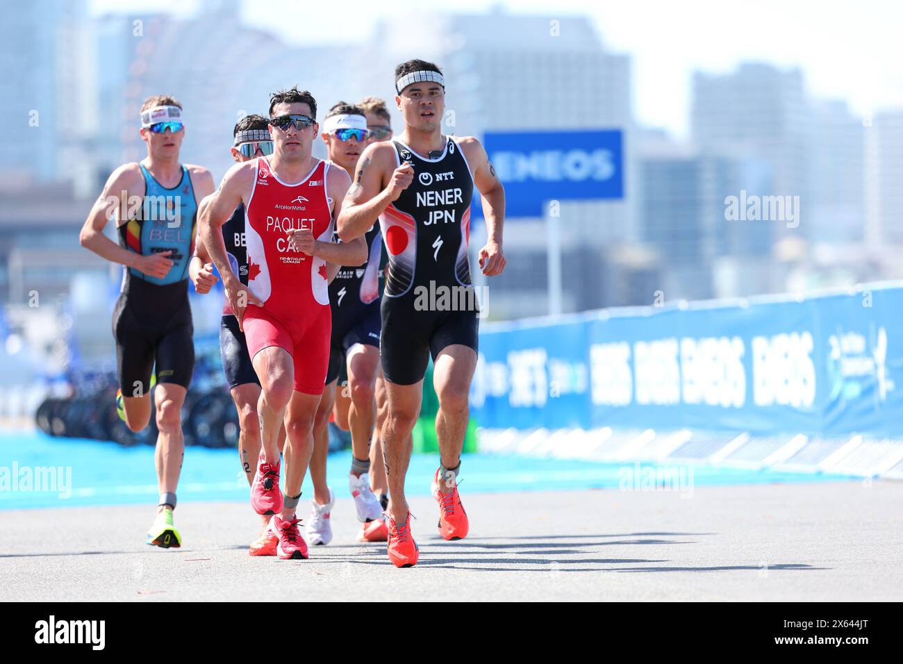 Yokohama, Kanagawa, Japan. 11th May, 2024. Kenji Nener (JPN) Triathlon ...