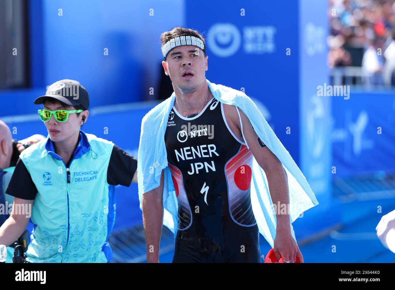 Yokohama, Kanagawa, Japan. 11th May, 2024. Kenji Nener (JPN) Triathlon ...
