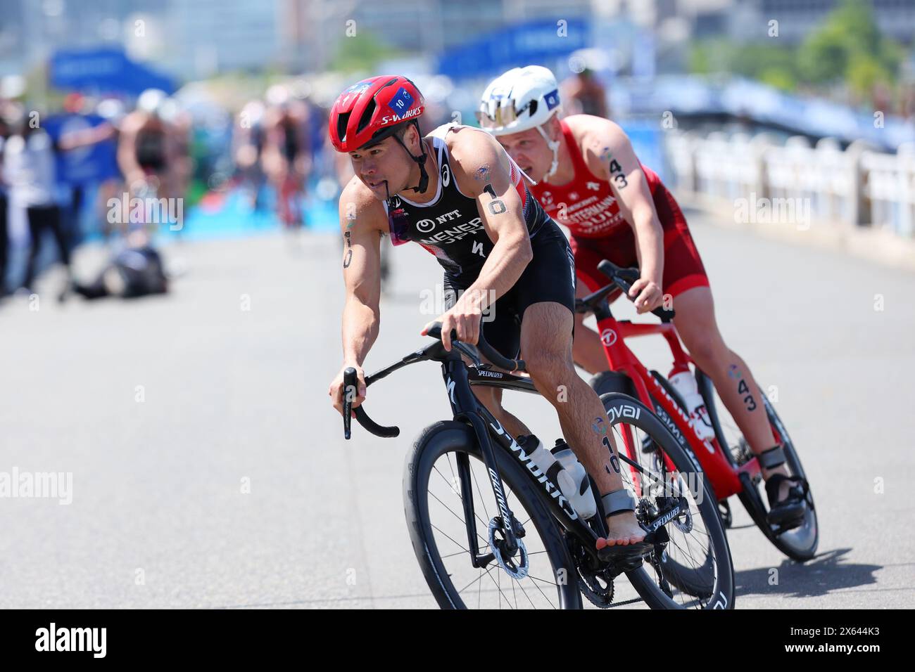 Yokohama, Kanagawa, Japan. 11th May, 2024. Kenji Nener (JPN) Triathlon ...