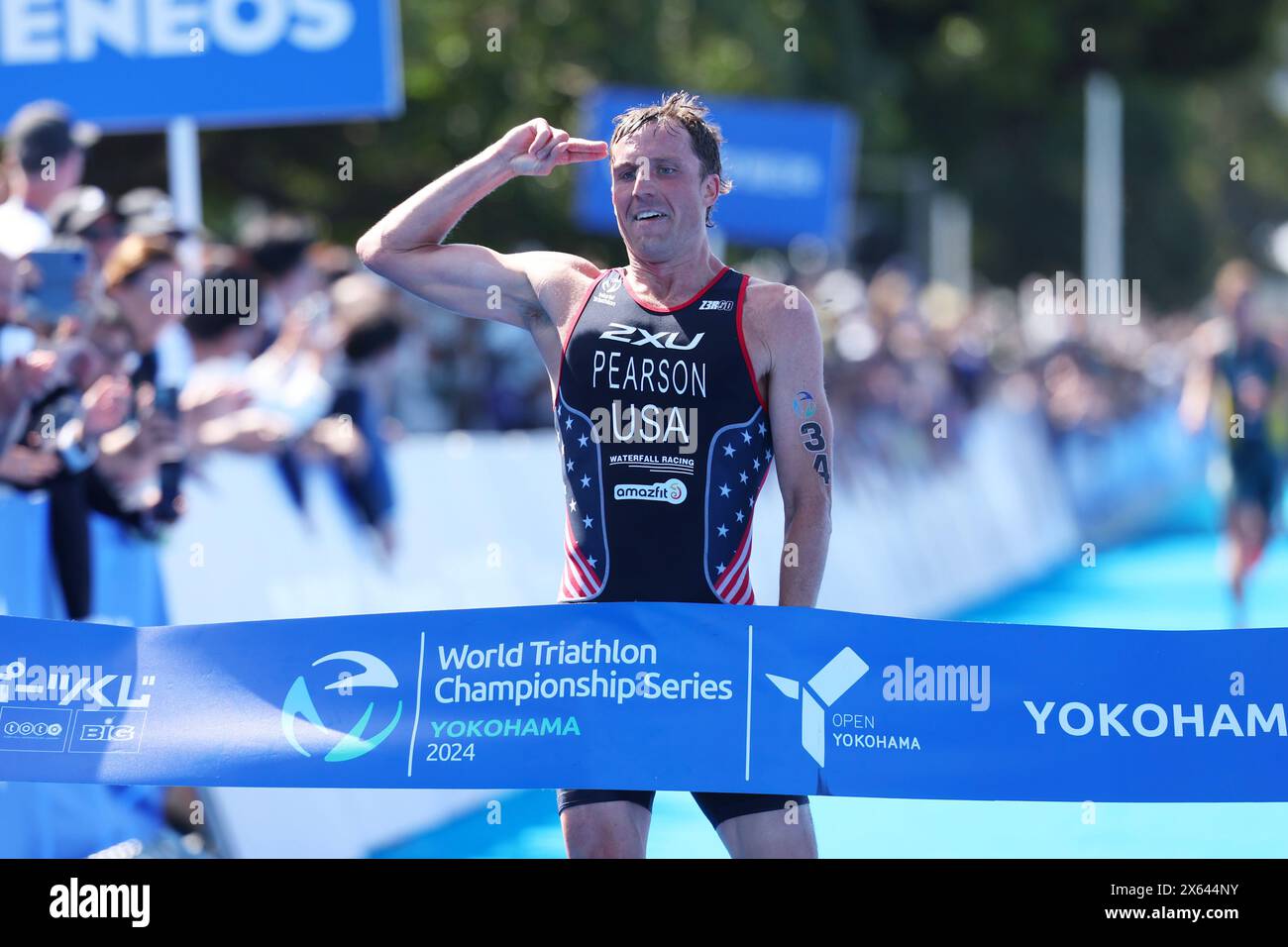 Morgan Pearson (USA), MAY 11, 2024 - Triathlon : ITU World Triathlon ...