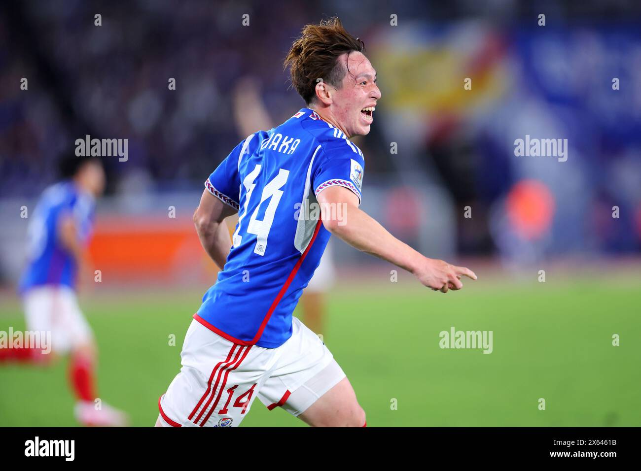 Kanagawa, Japan. 11th May, 2024. Asahi Uenaka (F.Marinos) Football ...