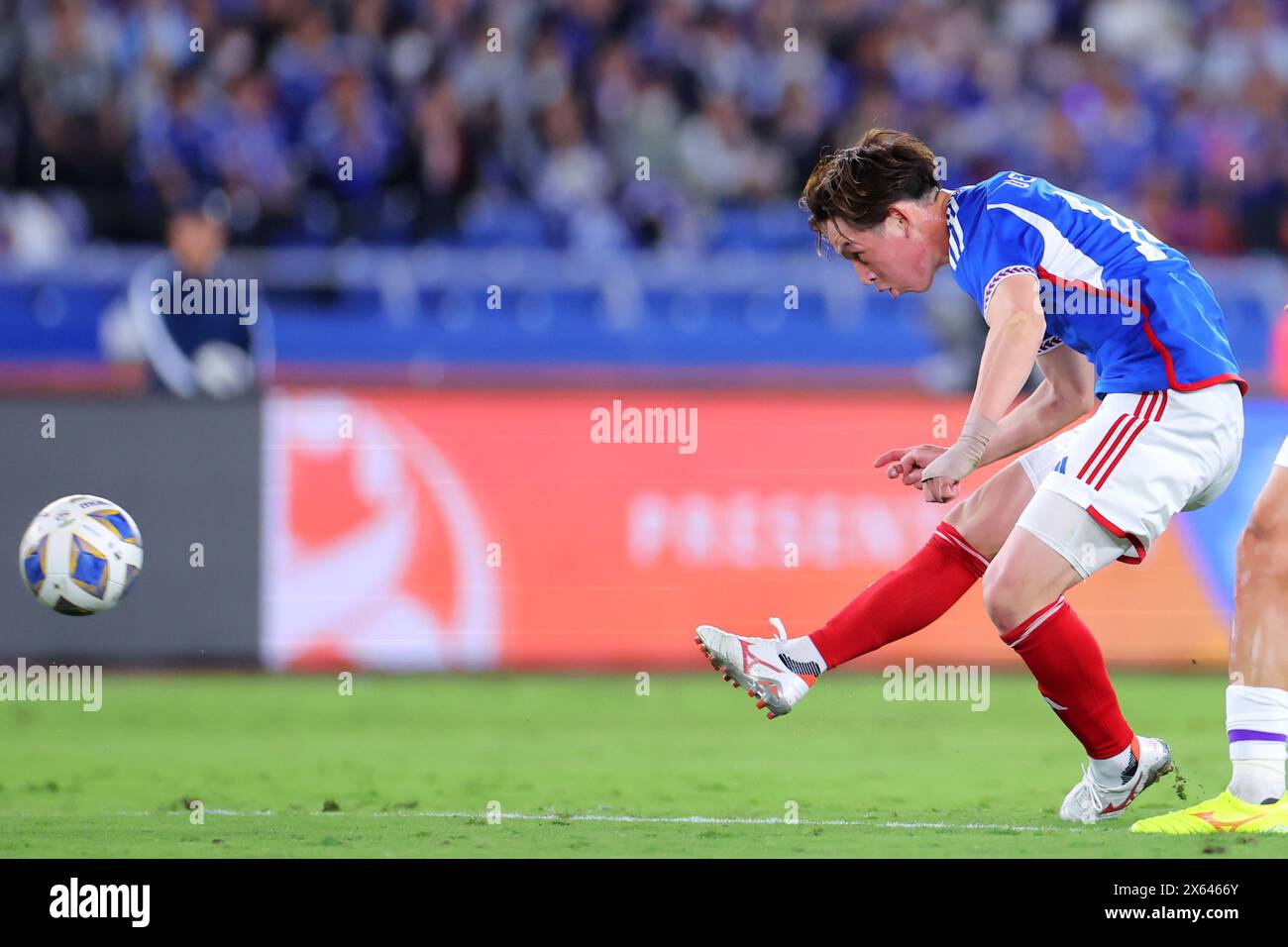 Kanagawa, Japan. 11th May, 2024. Asahi Uenaka (F.Marinos) Football ...