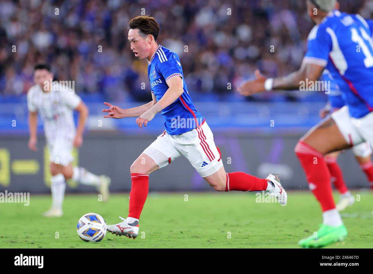 Kanagawa, Japan. 11th May, 2024. Asahi Uenaka (F.Marinos) Football ...
