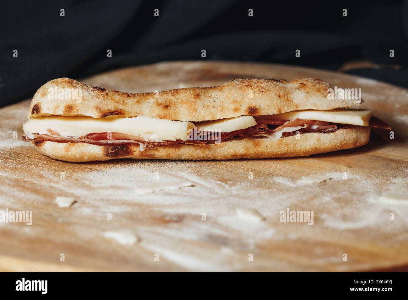 Savory sandwich layers meat hi-res stock photography and images - Alamy