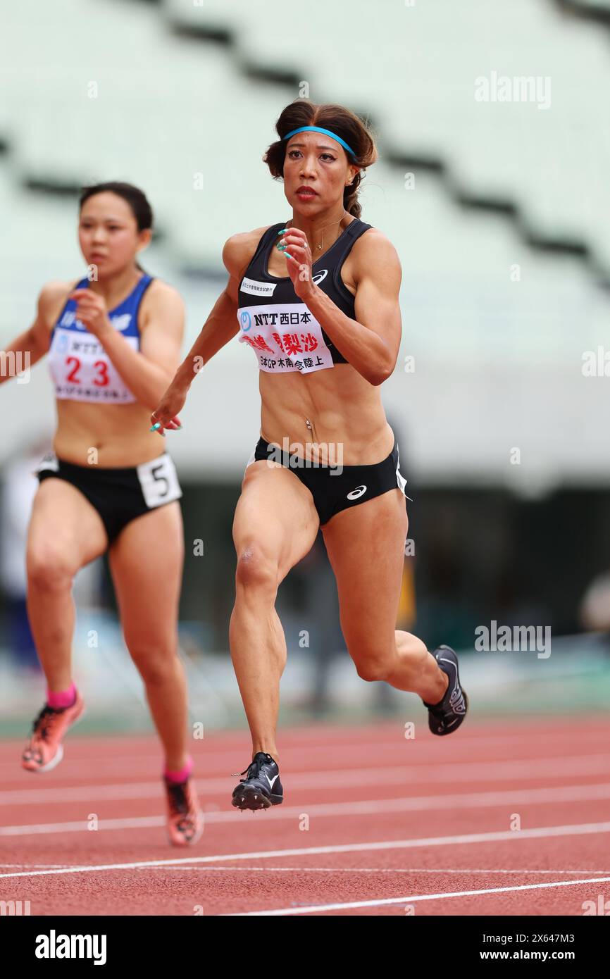 Yanmar Stadium Nagai, Osaka, Japan. 12th May, 2024. Arisa Kimishima, MAY 12, 2024 - Athletics ...