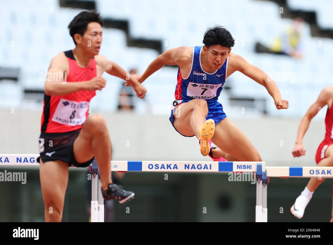 Yanmar Stadium Nagai, Osaka, Japan. 12th May, 2024. (L to R) Kaito Tsutsue, Yusaku Kodama, MAY ...