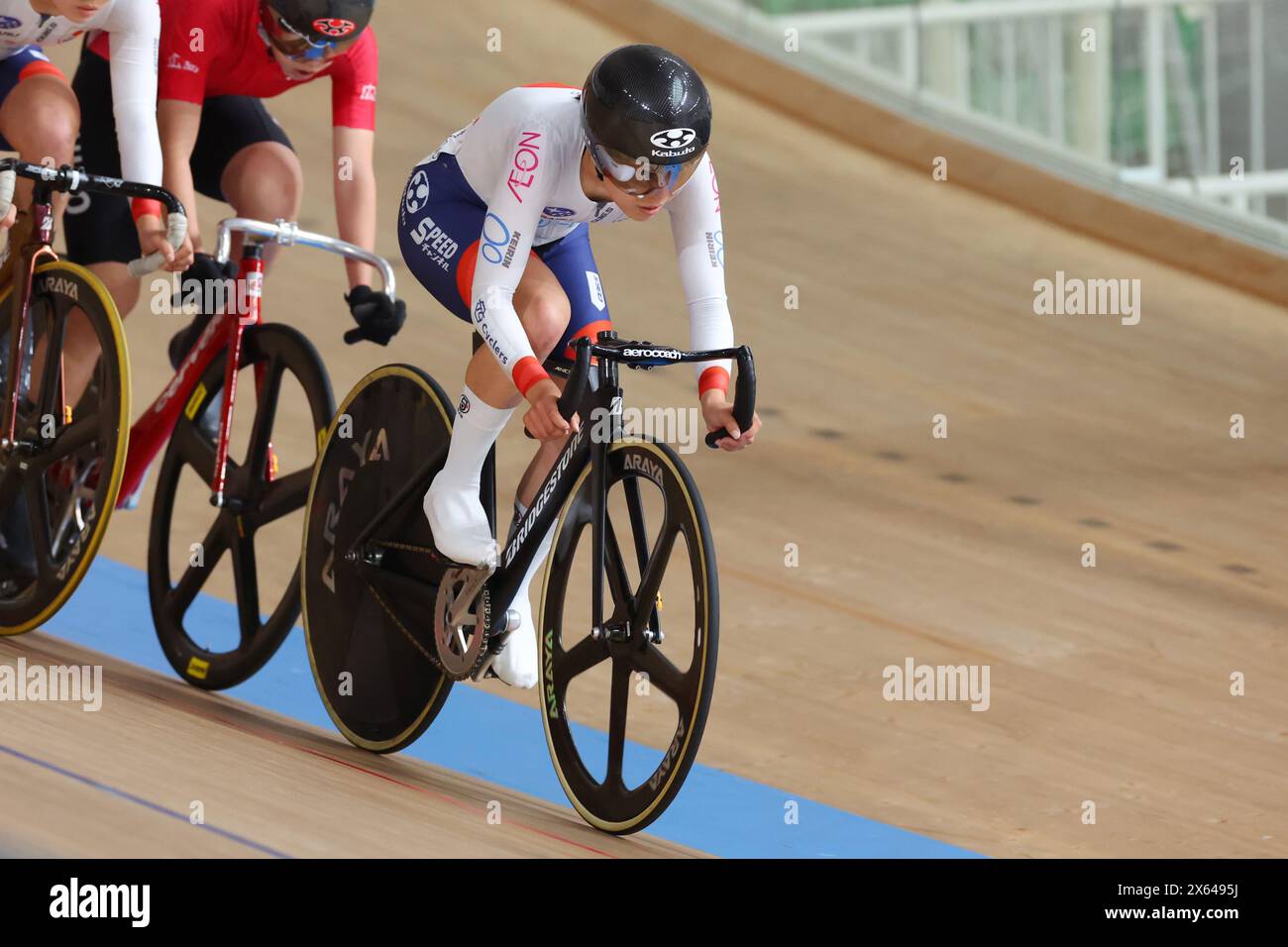 Izu Velodrome, Shizuoka, Japan. 12th May, 2024. Chihiro Chikada (JPN), MAY 12, 2024 - Cycling ...