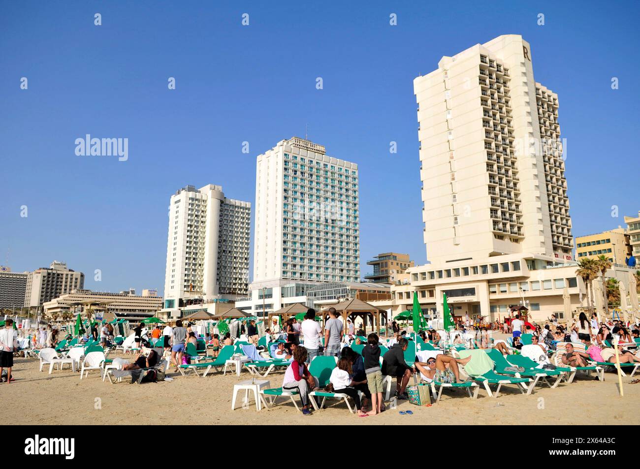 Gordon beach in Tel-Aviv, Israel Stock Photo - Alamy