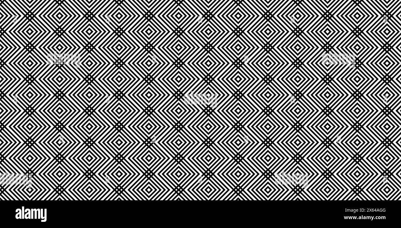 Abstract geometric pattern with crossing thin black lines on white ...