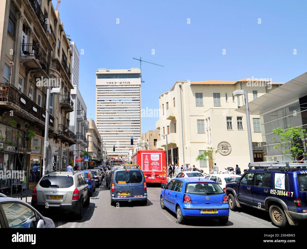 Shalom Meir tower in Tel-Aviv, Israel Stock Photo - Alamy