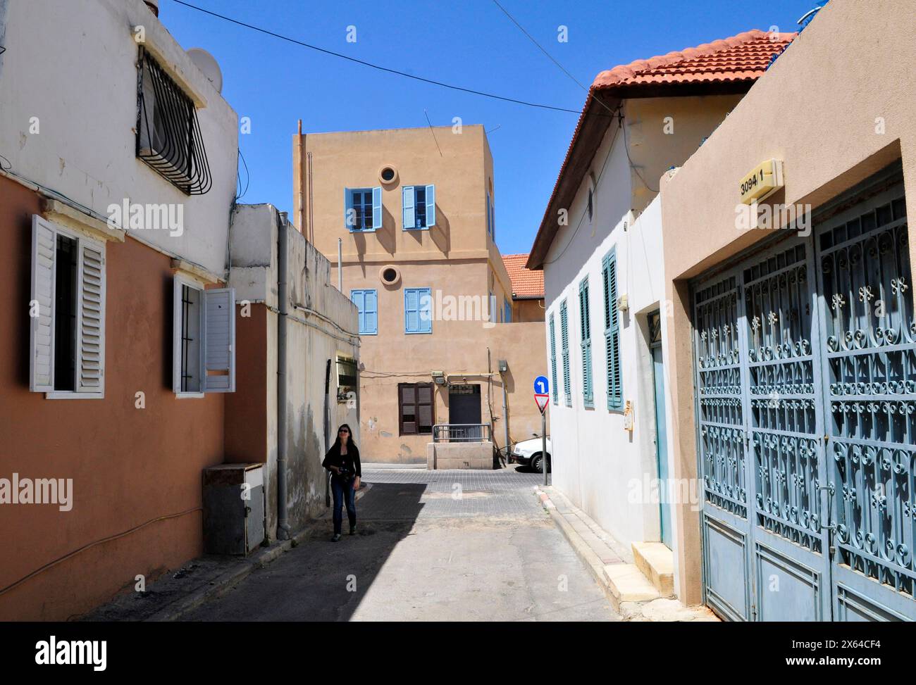 Beautiful old buildings in Jaffa, Israel Stock Photo - Alamy