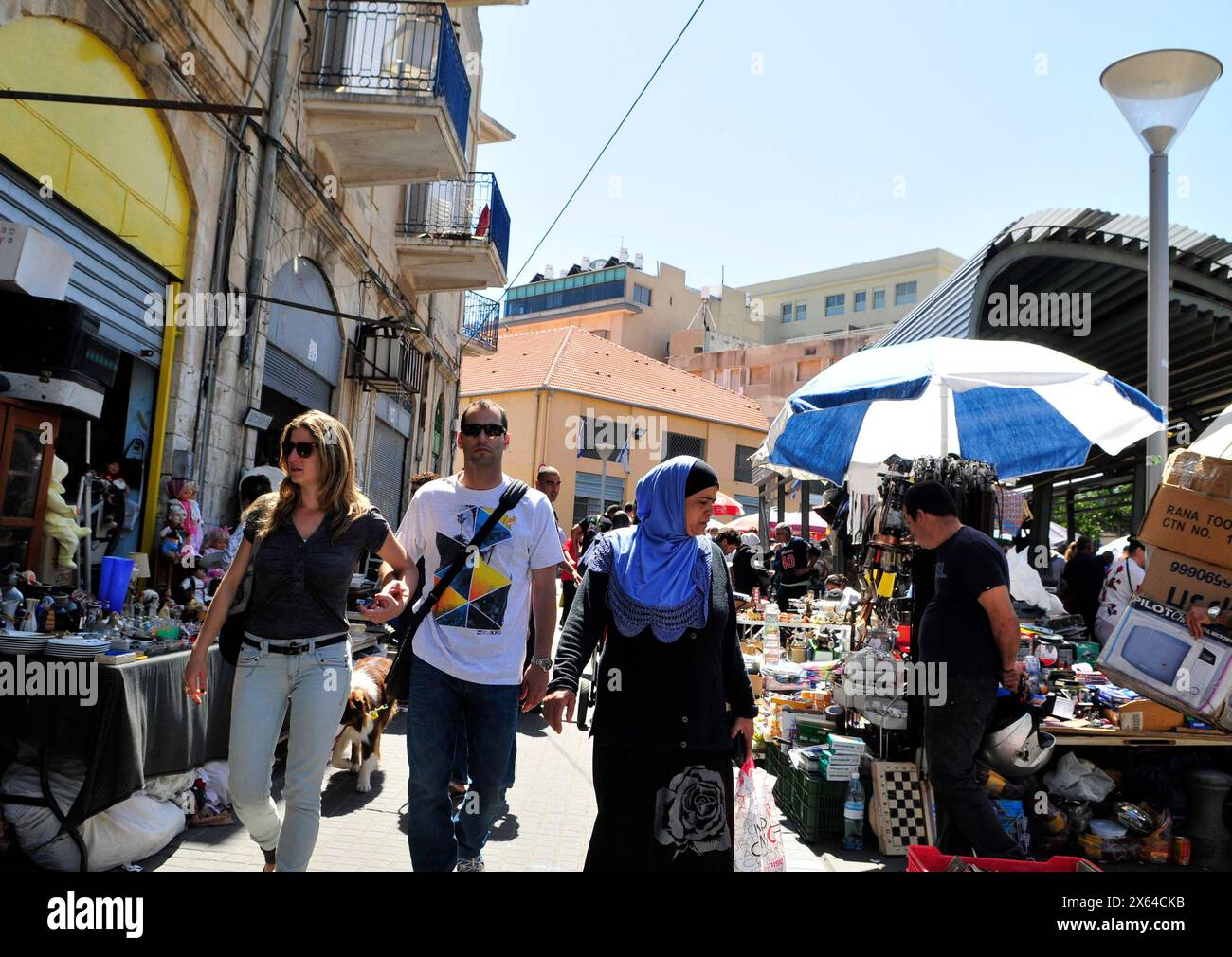 The vibrant flea market in Jaffa, Israel Stock Photo - Alamy