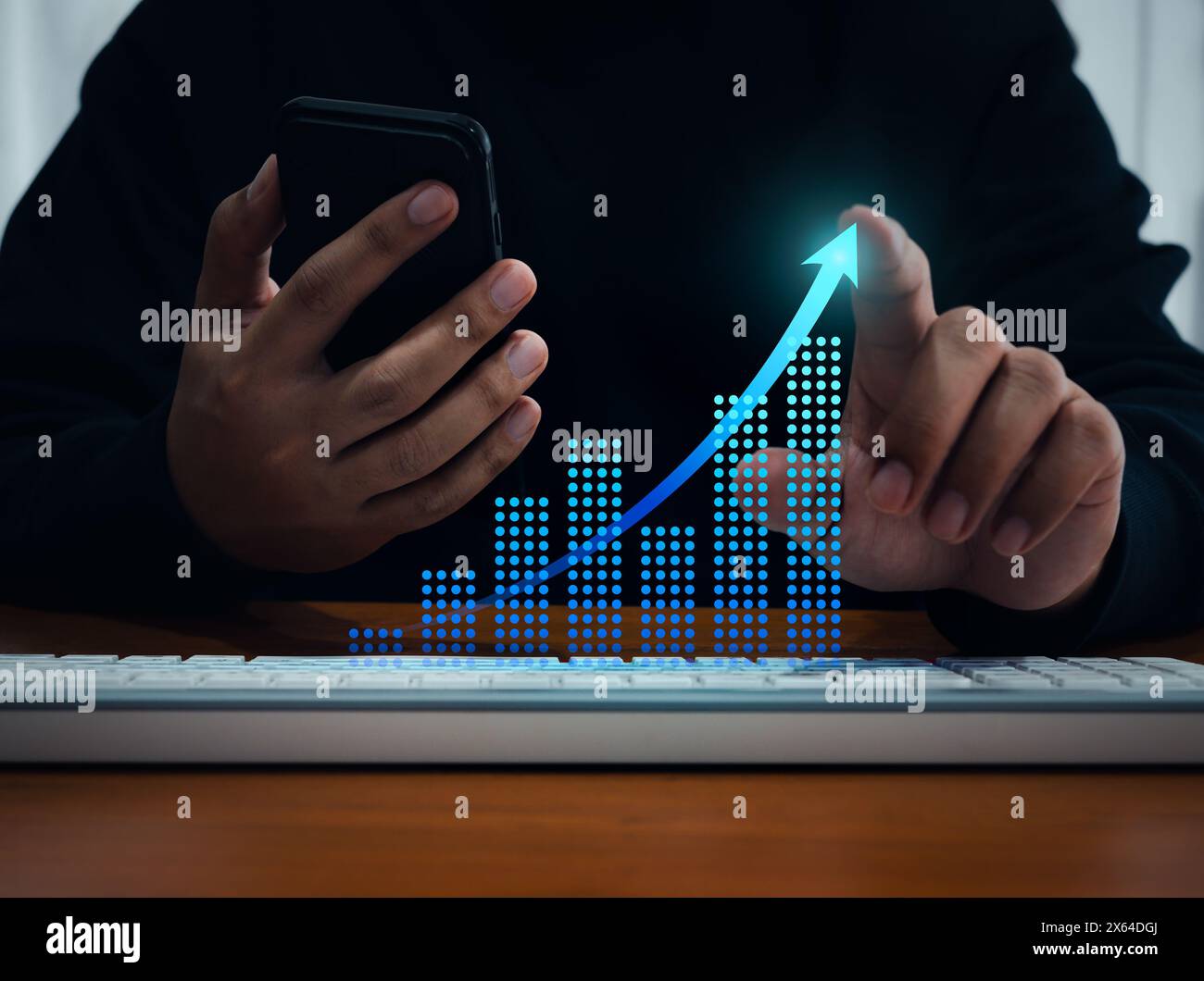 Investment technology, financial, return on investment - ROI concepts ...