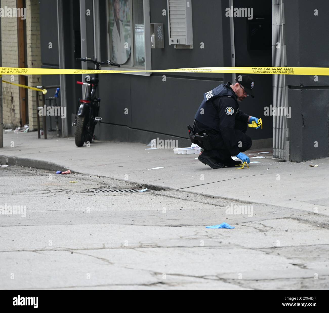 Crime scene evidence toronto hi-res stock photography and images - Alamy