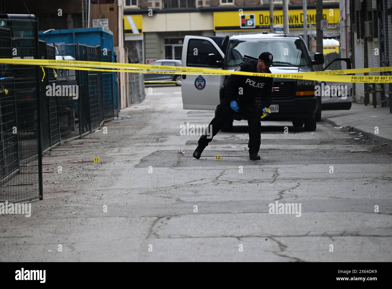 Crime scene evidence toronto hi-res stock photography and images - Alamy
