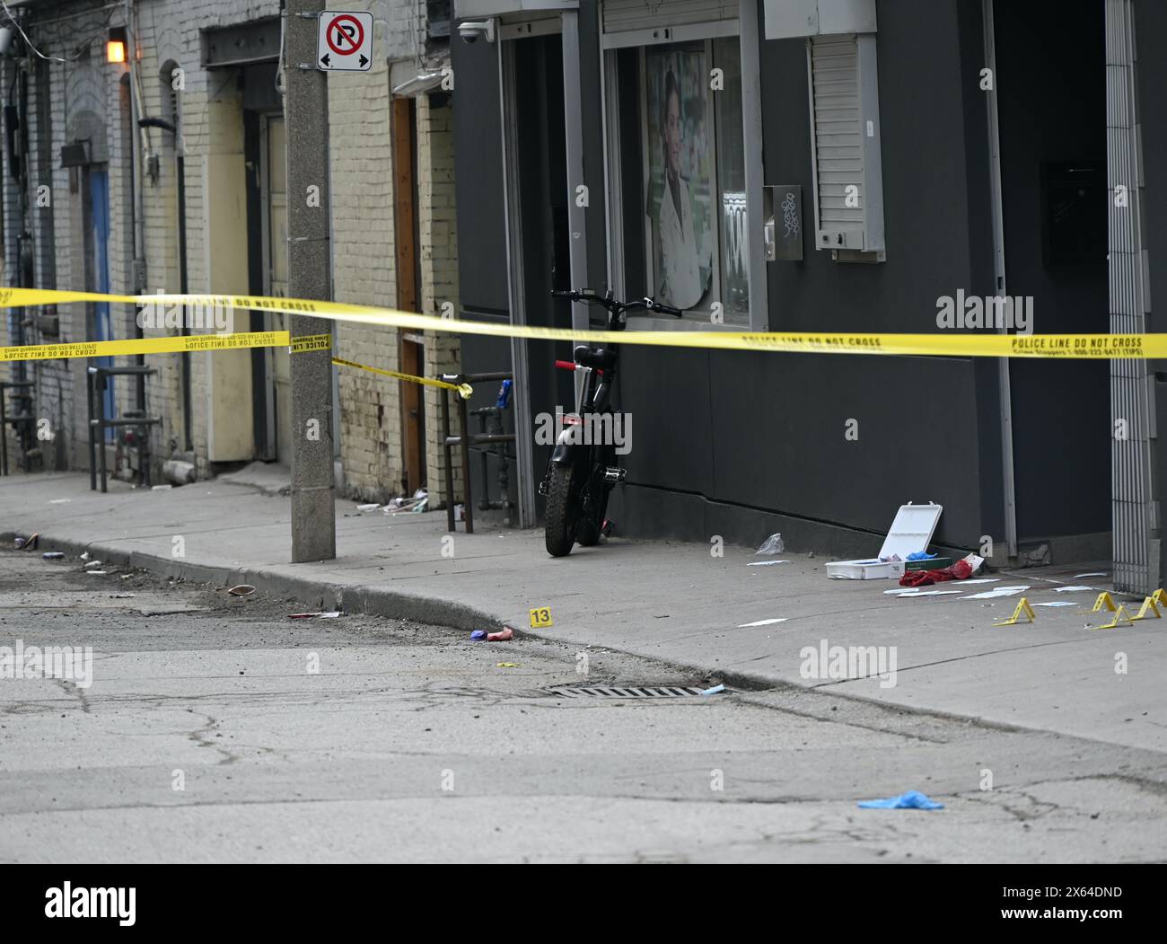 Crime scene evidence toronto hi-res stock photography and images - Alamy