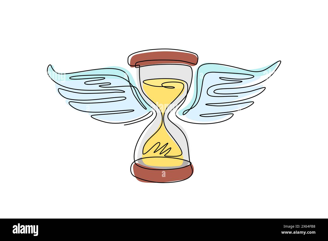 Winged hourglass Cut Out Stock Images & Pictures - Alamy